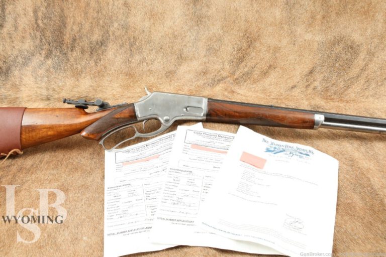 Marlin Model 1881 32-40 24” Lever Action Rifle Factory Letter Antique ...