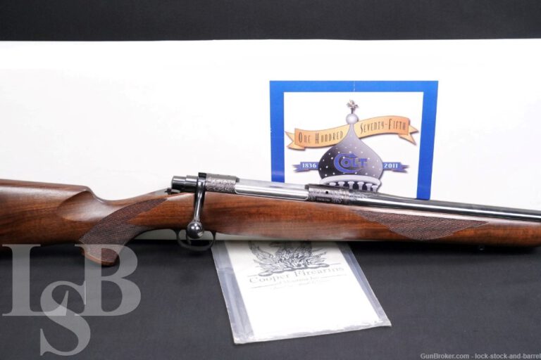 156 of 175 Cooper COLT 175th Anniversary Model 52 .30-06 24″ Engraved ...