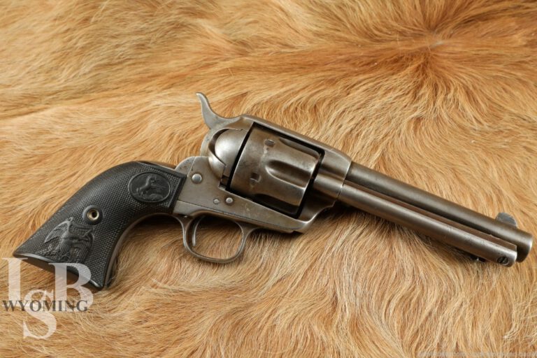 1st Gen Colt Single Action Army SAA .45 Long Colt Revolver Antique 1883 - LSB Auctions