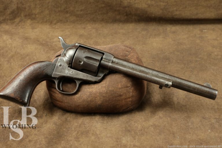 1st Generation Colt Single Action Army SAA 7 1/2″ .45 Revolver 1887 ...