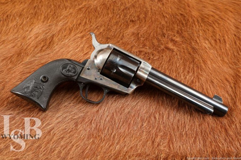 2nd Gen Colt Single Action Army SAA 5 1/2″ .357 Magnum Revolver, 1970 C ...