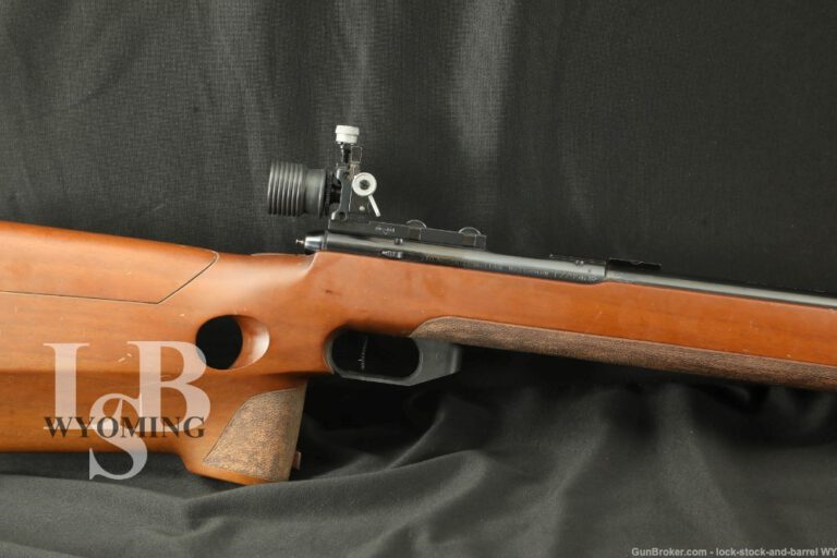 Anschutz Match 54 Left Hand LH .22 LR Single Shot Target Bolt Rifle ...