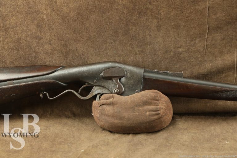 Antique Evans Repeating Rifle Old Model .44 Evans Short, C&R - LSB Auctions