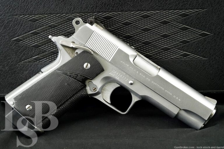 Armand Swenson Custom Colt Commander .45 ACP Semi-Automatic Pistol ...