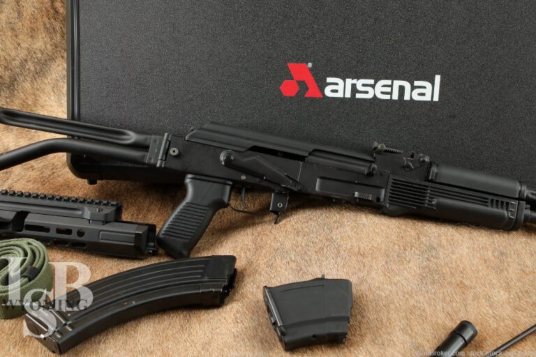 Arsenal Bulgaria SAM7SF 7.62×39 Rifle AK47 AKM Milled Side Folder w/ Case - LSB Auctions