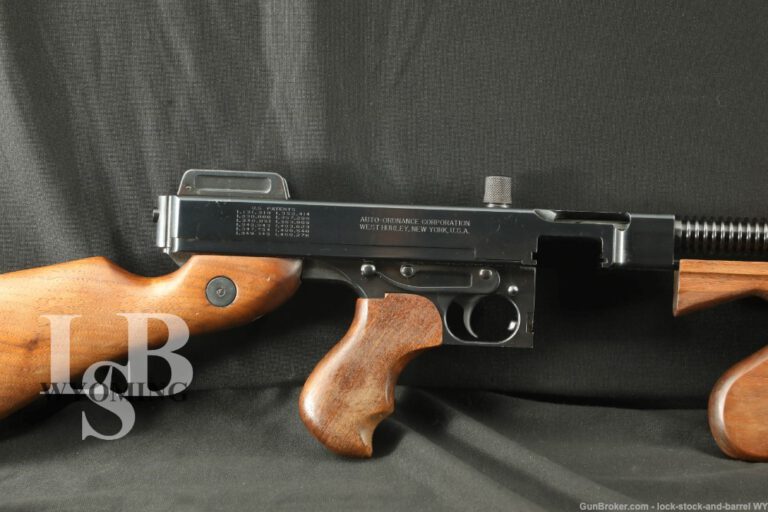 Auto-Ordnance Thompson 1927A-1 “Chicago Typewriter” W/ Comp, Drum Cut ...