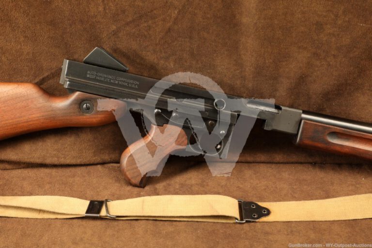 Auto-Ordnance Thompson M1 TM1 Tommy .45 ACP Semi-Auto Rifle w/ Sling ...
