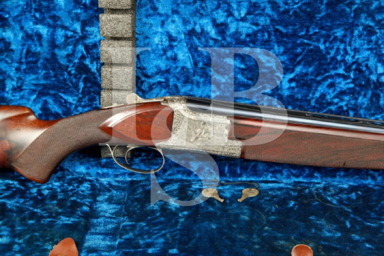 Belgian FN Browning C. Baerten Master Engraved Superposed Diana Grade ...