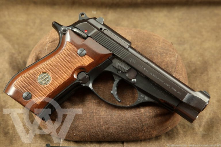 Beretta Model 84 BB Cal. 9 Short .380 Auto 3.75″ Pistol Compact Semi ...