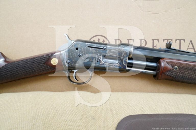 Beretta Uberti Gold Rush Lightning .45 Long Colt Pump-Action Rifle MFD ...