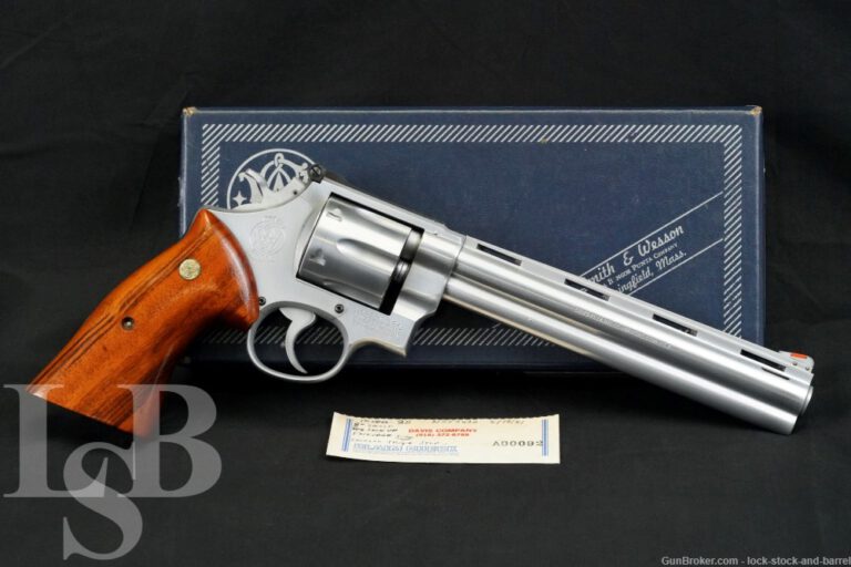 Bill Davis Custom Smith & Wesson S&W Smolt Smython Python .357 Magnum 8 ...