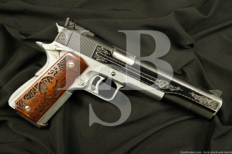 Bill North Custom Long Slide Colt 1911 .45 ACP Semi-Automatic Pistol ...