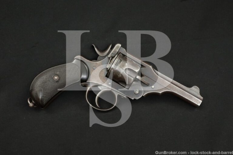 British Webley Mark I MKI MK-I .455 Service Revolver, MFD 1890-1894 ...
