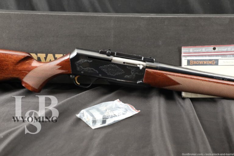 Browning BAR Mk. II Safari Semi Auto Rifle In .270 Win W/ Box, MFD 2005 ...