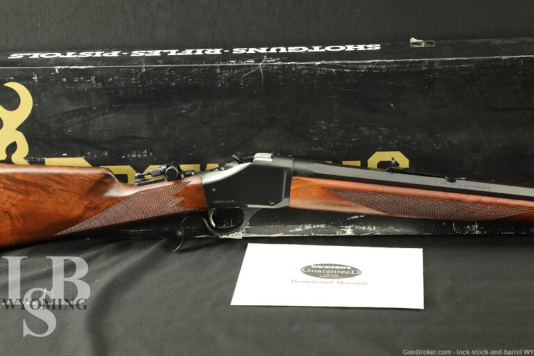 Browning Model 1885 28” .45-70 Falling Block Rifle, 1998 w/ Box - LSB ...