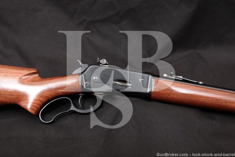 Browning Model 71 Carbine Like 1886 348 Winchester Lever Action Rifle ...