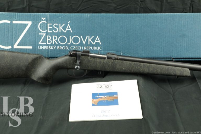 CZ 527 Varmint .223 REM. 24” Bolt Action Rifle w/ Factory Box MFD 2001 ...