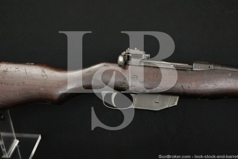 Canadian Ross Mk III Rifle M-10 M10 Straight Pull Bolt Action Rifle C&R ...