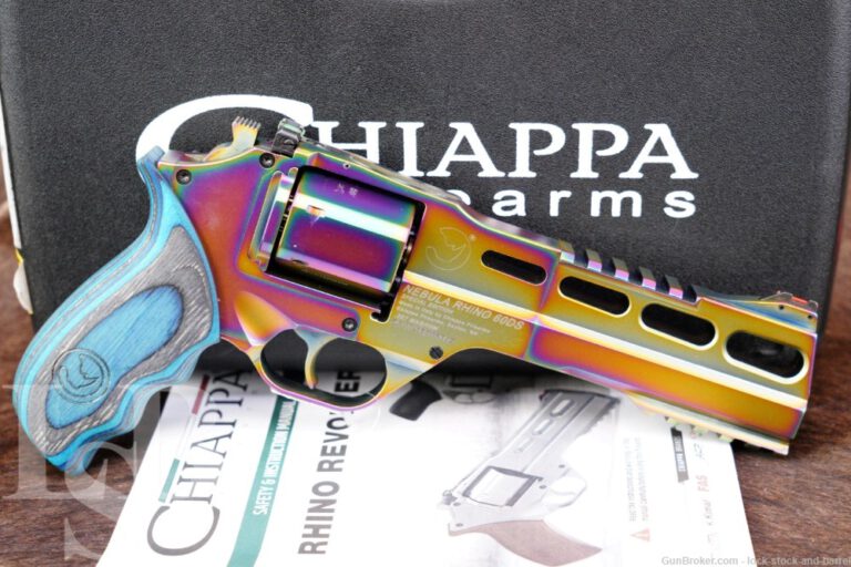 Chiappa Nebula Rhino 60DS Special Edition .357 Mag 6″ SA/DA Revolver ...