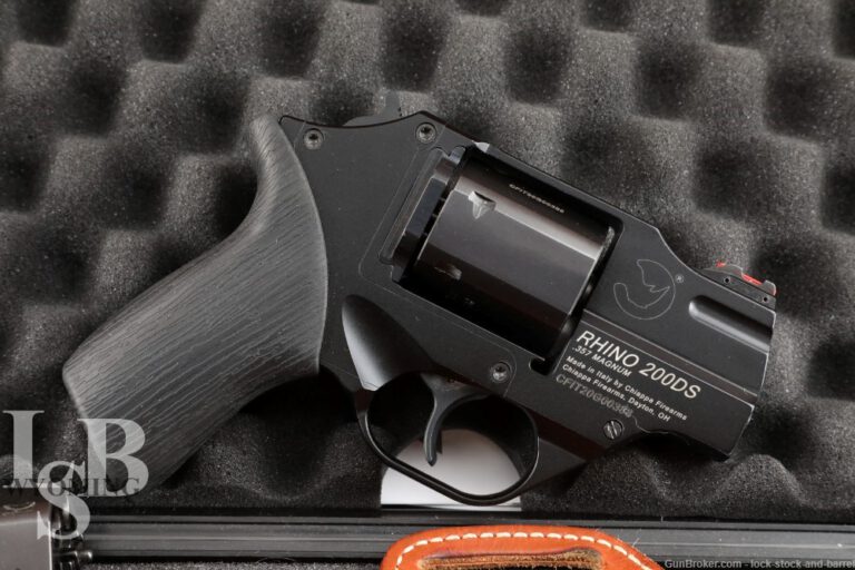 Chiappa Rhino 200DS Combo .357 Magnum / 9mm 2” DA/SA Striker Revolver ...