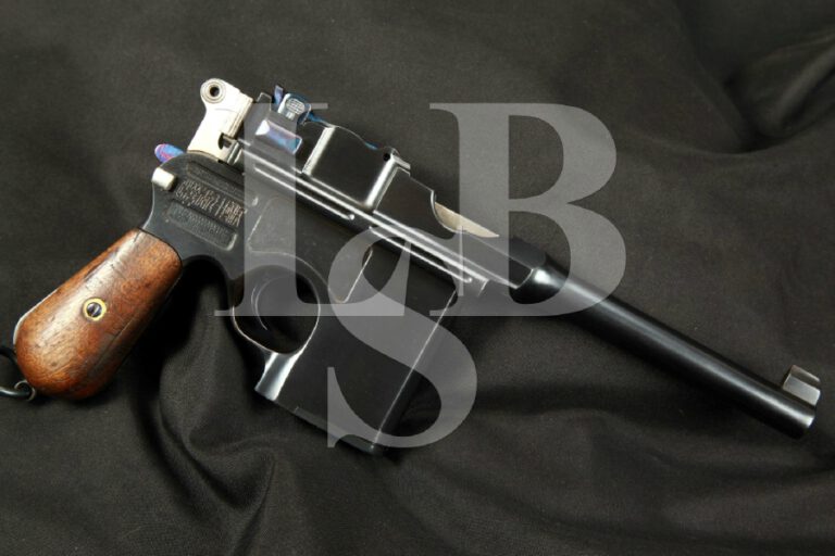 Chinese Shansei Arsenal Model C96 1896 Broomhandle Mauser .45 ACP SA ...
