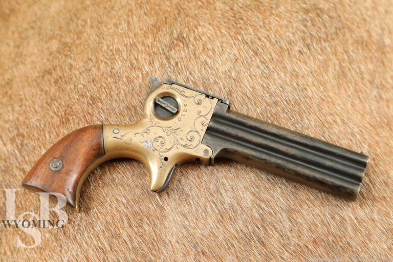 Civil War William W. Marston Three-Barrel 32 Rimfire Derringer C&R ...