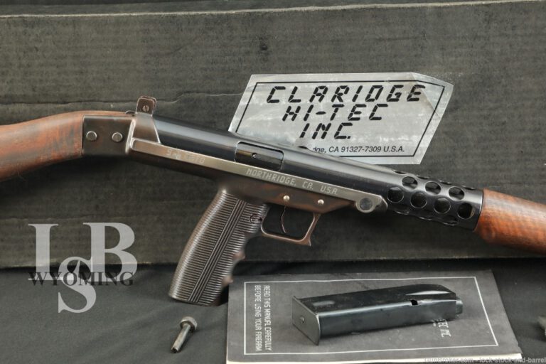 Claridge Family Collection Hi-Tec C-9 9mm Semi-Auto Rifle NIB Collector ...