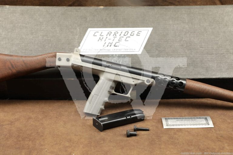 Claridge Hi-Tec C-9 C9 9mm 16.5” Blowback Semi-Auto Rifle w/ Factory ...