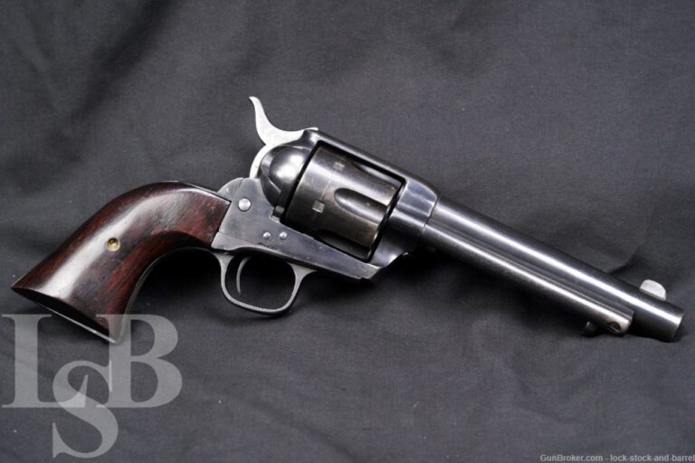 Colt 1873 Single Action Army SAA .45 Revolver Artillery-Style 1880 ...