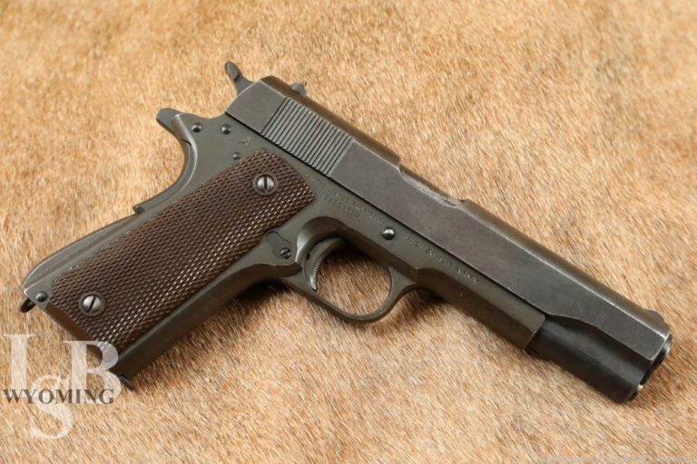 Colt 1911 W/ Union Switch & Signal Slide 45 ACP Semi-Auto Pistol C&R ...