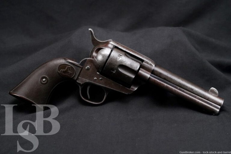 Colt 1st Gen Single Action Army 4 3/4″ SAA .45 Revolver, MFD 1893 ...