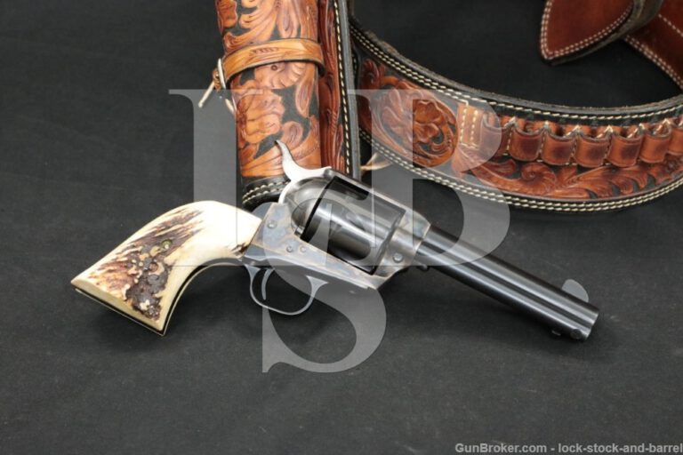 Colt 3rd Gen Single Action Army .45 Revolver & Alfonso’s Fast-Draw Rig ...