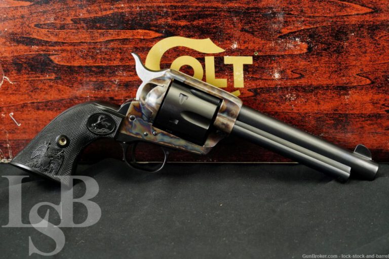 Colt 3rd Gen Single Action Army SAA P1850 Blue 5 1/2″ .45 Revolver ...