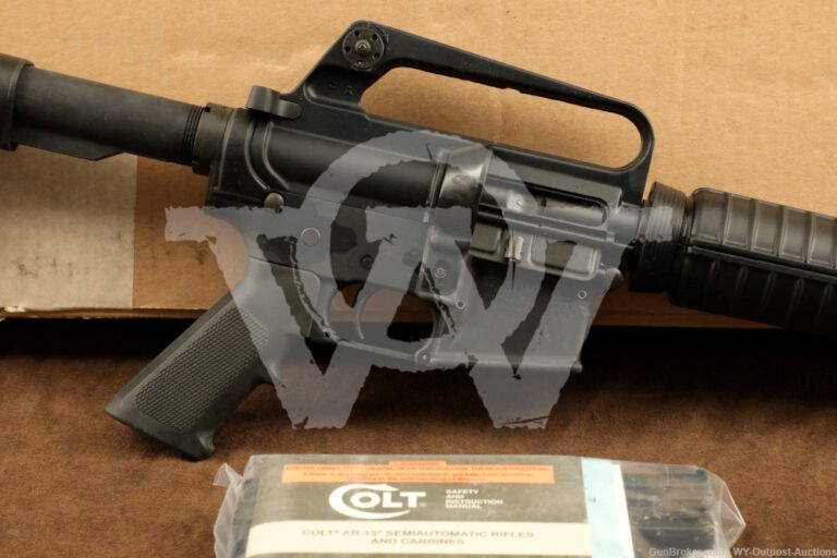 Colt AR6450 AR-15 9mm Carbine 16” Semi-Auto Rifle w/ Factory Box - LSB ...