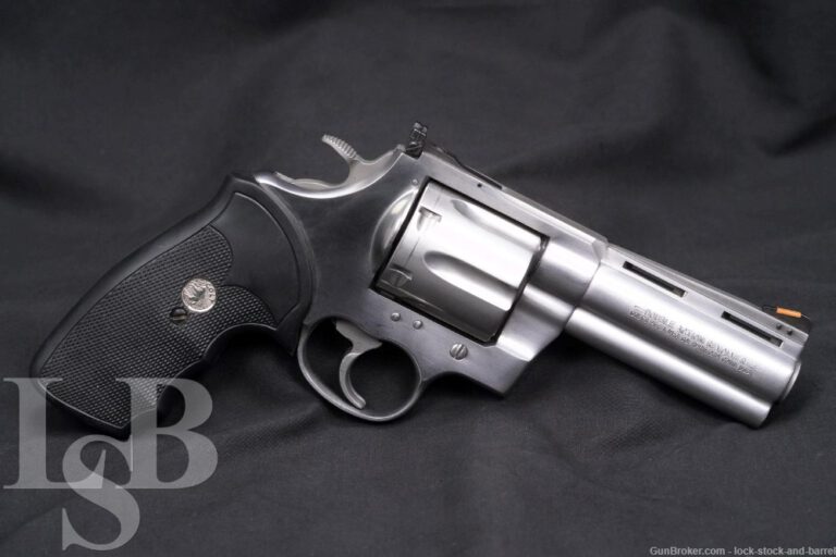 Colt Anaconda 4″ Stainless .45 Colt DA Double Action Revolver, 1994 ...