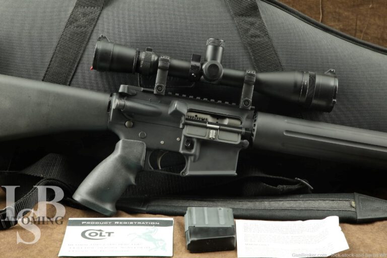 Colt CAR-A3 HBAR Elite 5.56/.223 Semi-Auto Rifle, 20″ Stainless Barrel ...