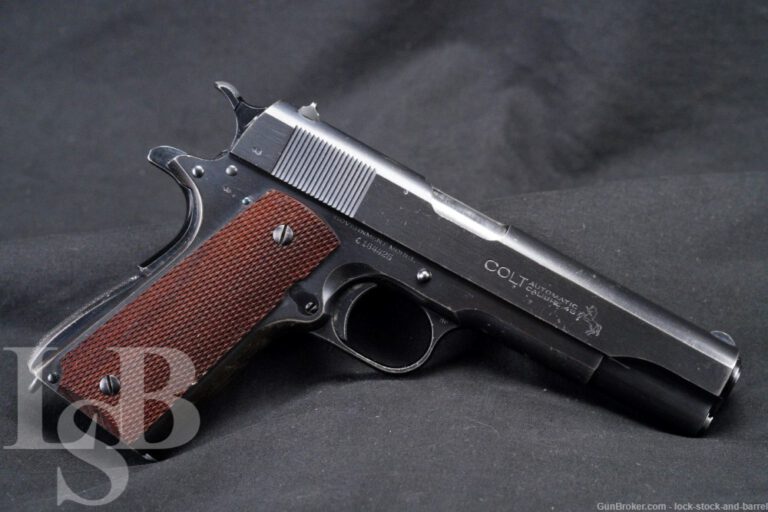 Colt Commercial Government Model 1911 .45 ACP Semi-Auto Pistol, 1937 C ...