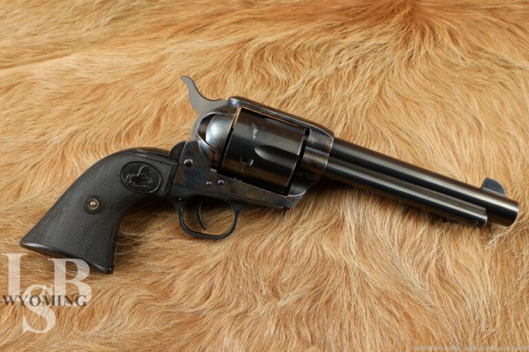 Colt Cowboy Single Action Army .45 Long Colt 5.5” Barrel Revolver MFD ...