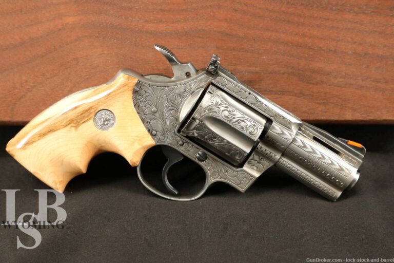 Colt Diamondback .38 Special SA/DA Hand Engraved Rare 2 ½” Revolver ...