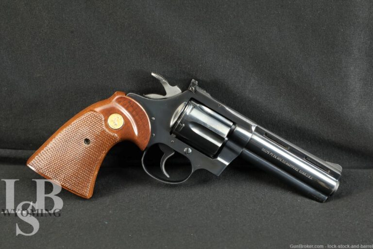 Colt Diamondback Model D5140 Blue 4″ .22 LR Double Action Revolver ...
