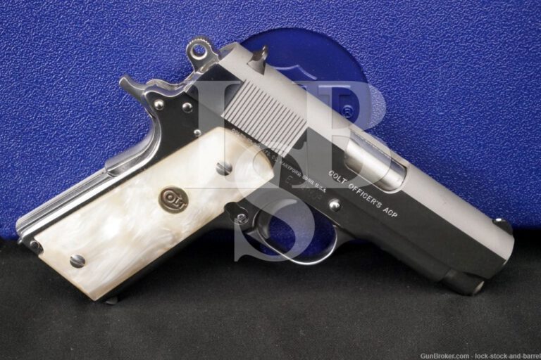 Colt El Capitan Lew Horton Exclusive 308/500 .38 Super Officer’s ACP ...