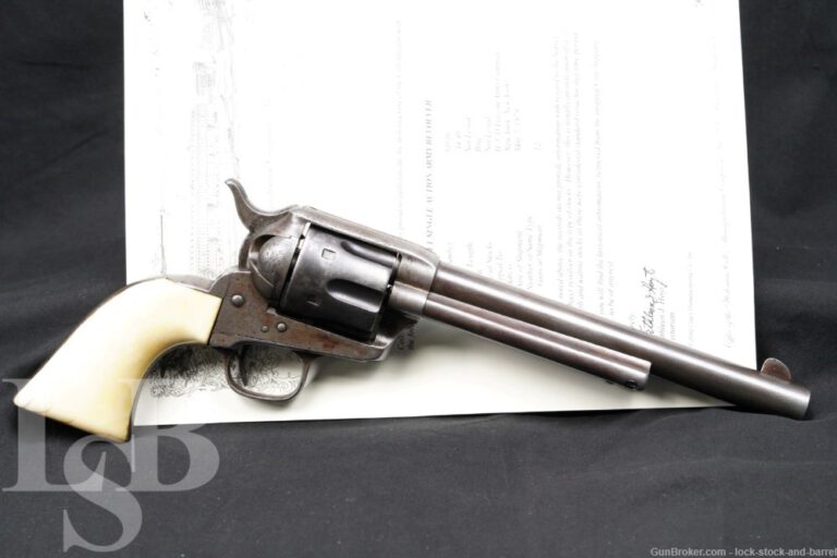Colt Frontier Six Shooter SAA .44-40 Single Action Revolver, 1879 ...