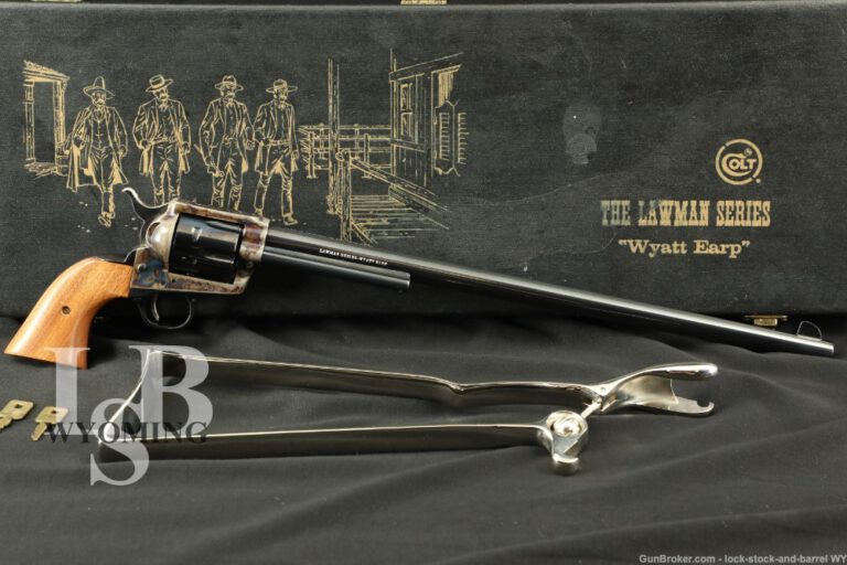 Colt Lawman Series Wyatt Earp 16″ .45 Buntline SAA 425 of 500, 1970 C&R ...