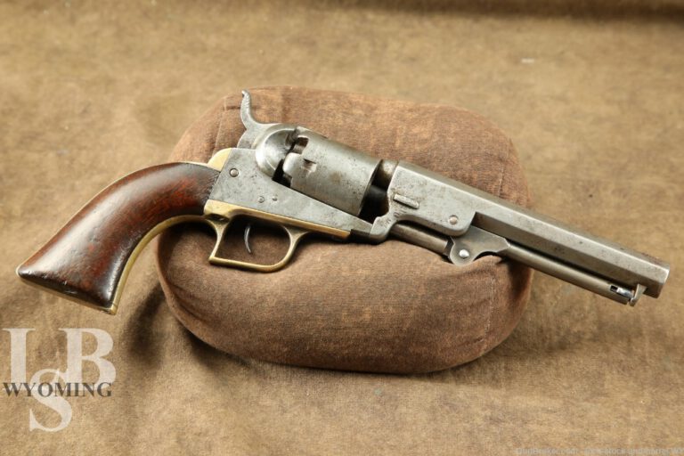 Colt Model 1849 Pocket .31 Cal Percussion Cap & Ball Revolver, 1850 ...