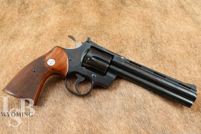 Colt Python .357 Magnum 6” Barrel Single / Double Action Revolver MFD ...