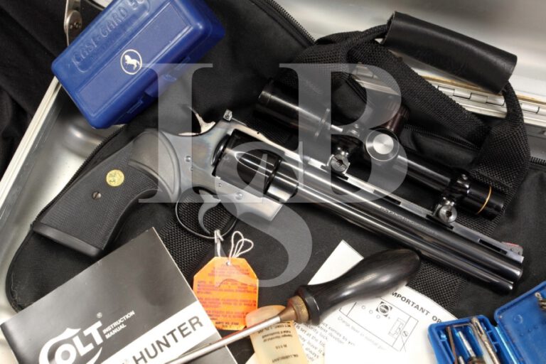 Colt Python Hunter .357 Magnum Double Action Revolver with Factory ...