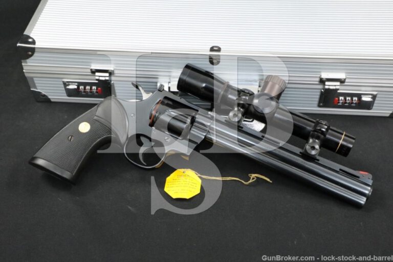 Colt Python Hunter 8″ Blue .357 Magnum Revolver & Leupold Scope, MFD ...