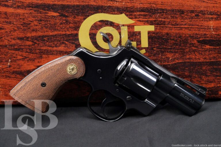 Colt Python Model I3620 2 1/2″ Blued .357 Magnum SA/DA Revolver & Box ...
