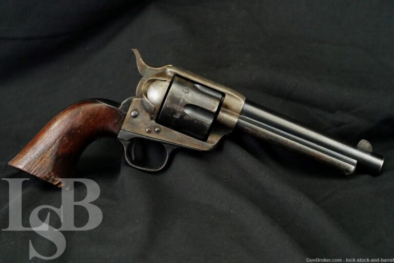 Colt Single Action Army SAA 1873 US Artillery .45 LC Revolver, 1874 ...