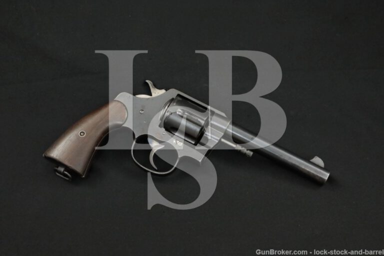 Colt US Army Model 1909 .45 Double Action DA/SA Military Revolver, 1911 ...